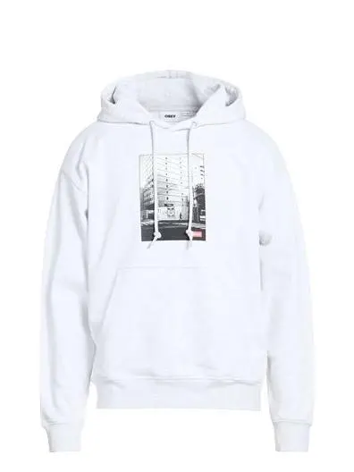 Obey Sweatshirt In Light Cotton And Polyester - Grey