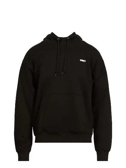 Obey Hooded Sweatshirt With Logo - Black
