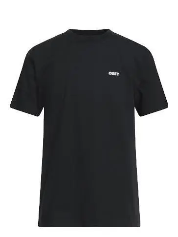 Obey T-shirt Size Cotton - Black