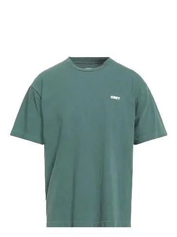 Obey T-shirt Dark Size Cotton - Green