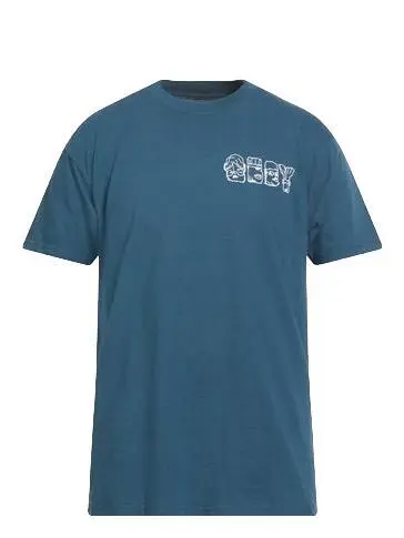 Obey T-shirt Deep Teal Size Cotton - Green
