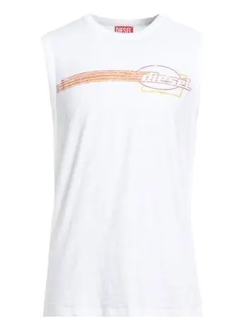 DIESEL T-shirt Size Cotton - White