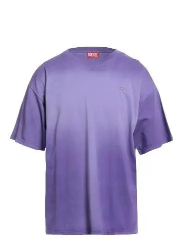 DIESEL T-shirt Size Cotton - Purple