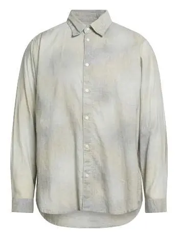DIESEL Shirt Size Linen, Cotton - Sage Green