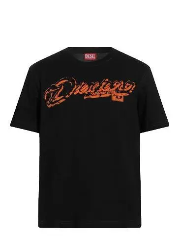 DIESEL T-shirt Size Cotton - Black
