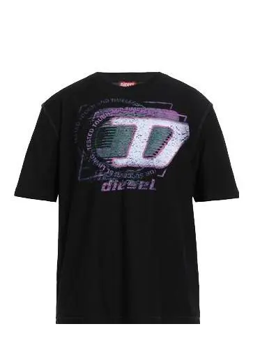 DIESEL T-shirt Size Cotton - Black