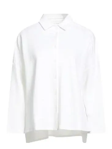 Majestic Filatures Linen Jersey Shirt - Off White