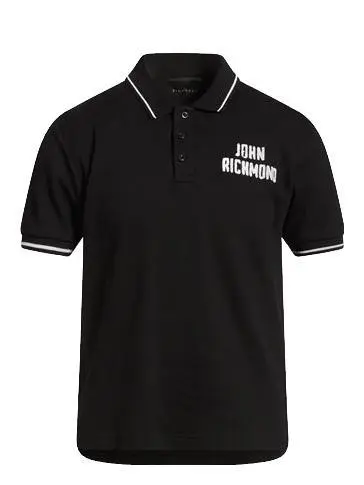John Richmond Polo Shirt Size Cotton - Black