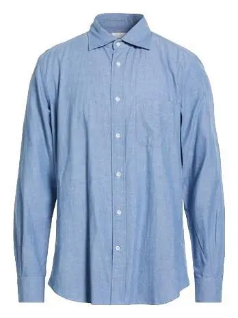 GLANSHIRT Shirt Size Cotton - Blue