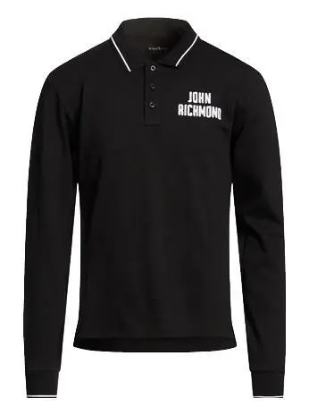John Richmond Polo Shirt Size Cotton - Black