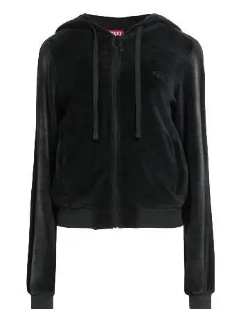 DIESEL® Velvet Cotton-nylon Blend Sweatshirt - Black