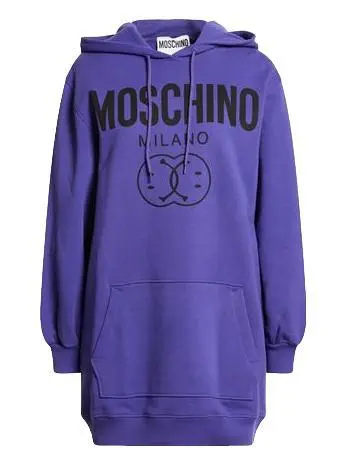 Moschino X Smiley World Organic Cotton Sweatshirt - Purple