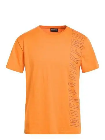 BIKKEMBERGS Beachwear T-shirt Size Cotton - Orange