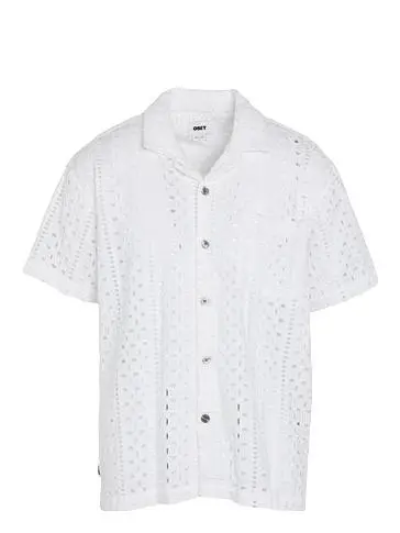 Obey Shirt Size Cotton - White