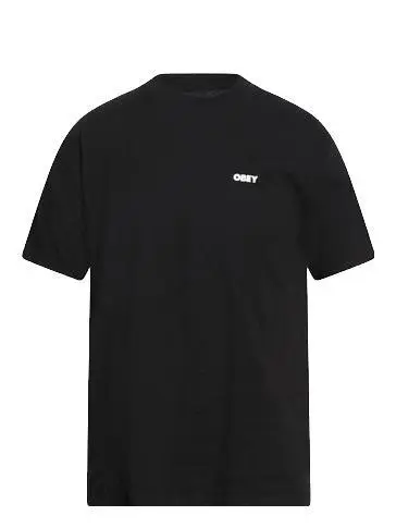 Obey T-shirt Size Cotton - Black