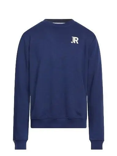 John Richmond Cotton-blend French Terry Sweatshirt With Embroidered Logo - Navy