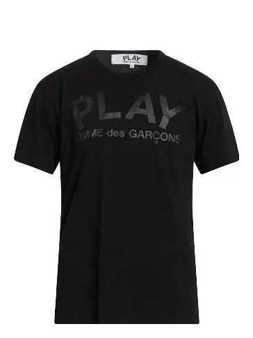 Play Comme Des Garcon T-shirt Size Cotton - Black