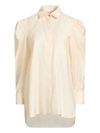 Max Mara Long Sleeve Cotton Shirt - Beige