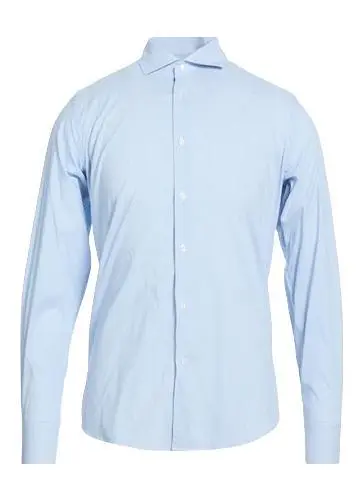 LIU •JO MAN Shirt Light Size Cotton, Polyamide, Elastane - Blue
