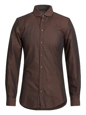 Dolce & Gabbana Gold Shirt Size Cotton - Brown