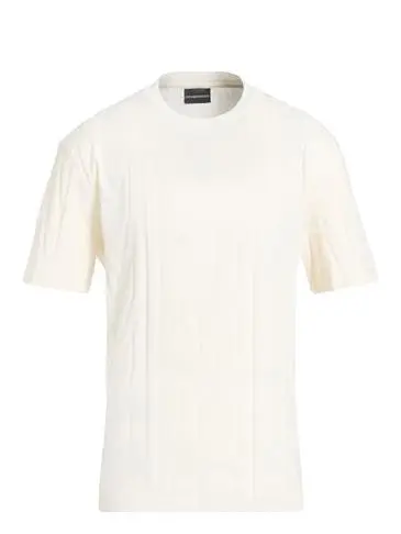 Emporio Armani T-shirt Ivory Size Cotton - White