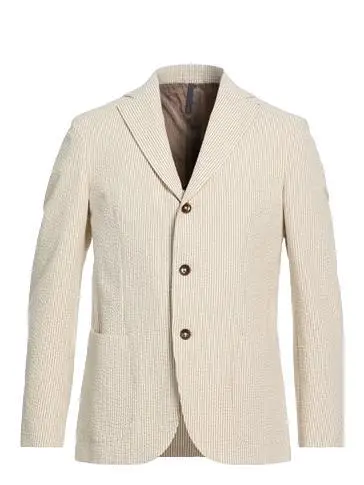 Montedoro By Slowear Seersucker Striped Blazer - Beige