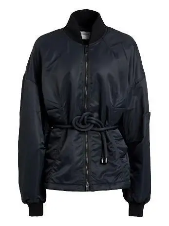 Sportmax Belted Shell Bomber Jacket - Black