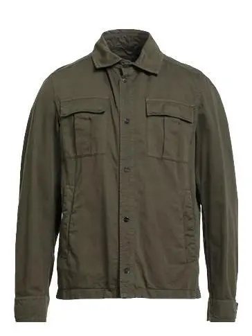 Herno Military Cotton-linen Jacket - Green