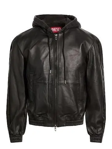 Diesel Hooded Jacket - Black