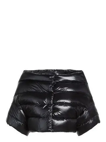 Herno Cropped Puffer Jacket - Black