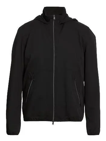 Herno Hooded Jacket With Zip Fastening - Black
