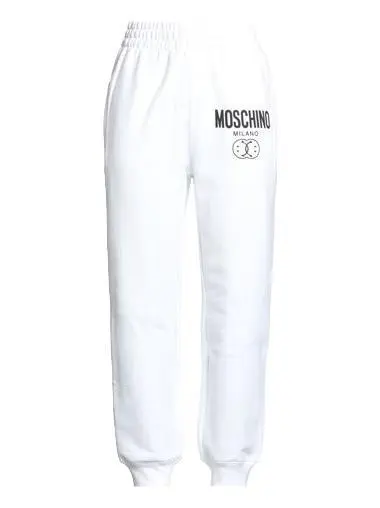 Moschino X Smiley World Relaxed Fit Track Pants - White