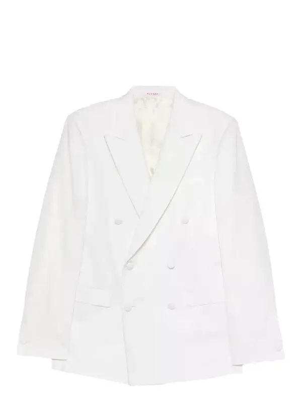 FURSAC Button Fastening Wool Suit Jacket - White