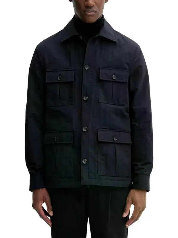 Bally Buttoned Front-pockets Jacket - Blue