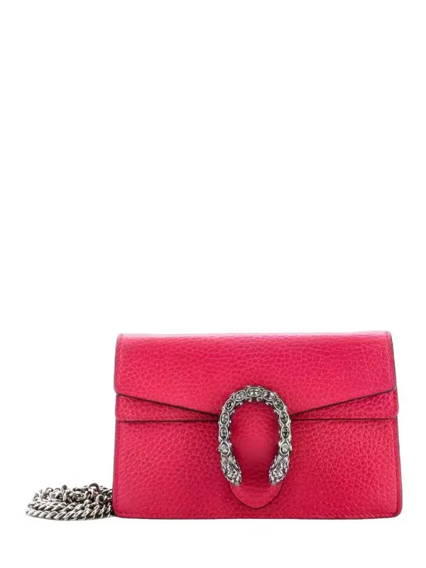 Gucci Dionysus Super Mini Clutch Bag - Pink