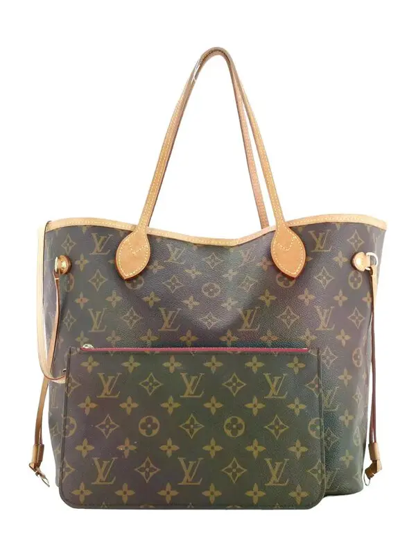 LOUIS VUITTON Neverfull Mm Tote Bag - Brown