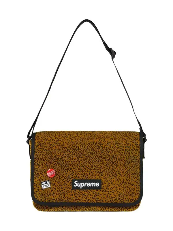 Supreme Textured Shoulder Bag - Brown
