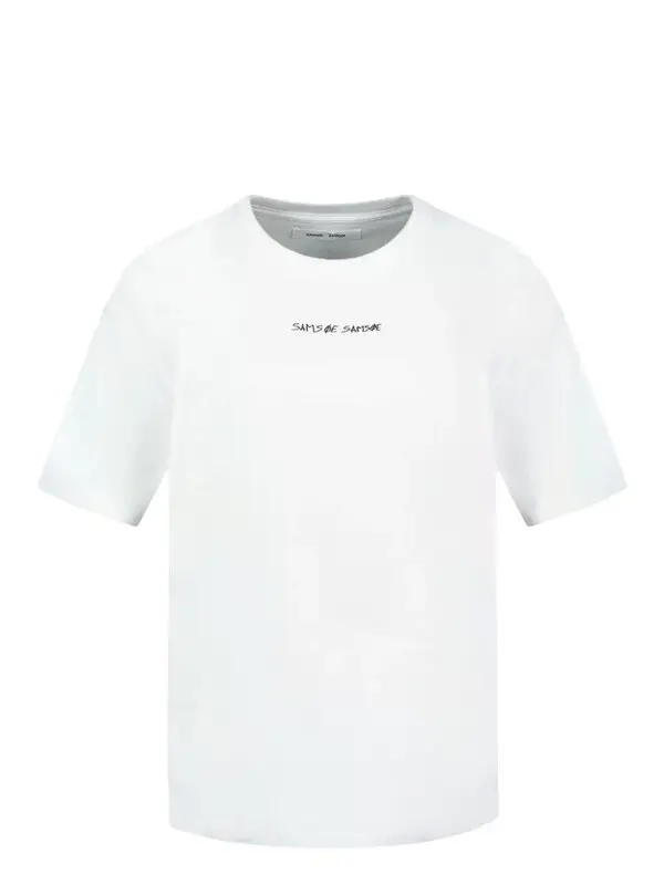 SAMSOE SAMSOE Graphic T-shirt - White
