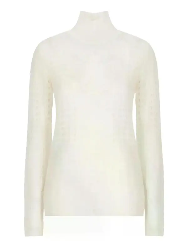Fabiana Filippi Openwork-design Sweater - Neutrals