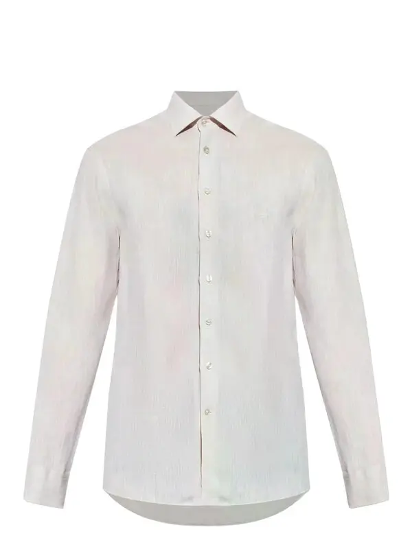 Etro Buttoned Long-sleeve Shirt - Neutrals