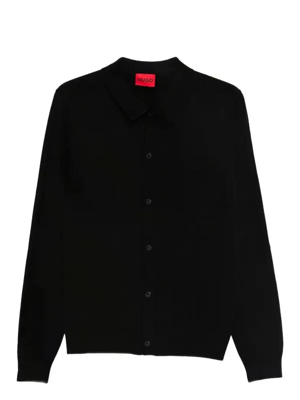 Hugo San Jordan Cardigan - Black
