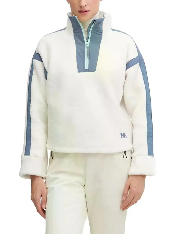 Helly Hansen Zip Stripe Top - White