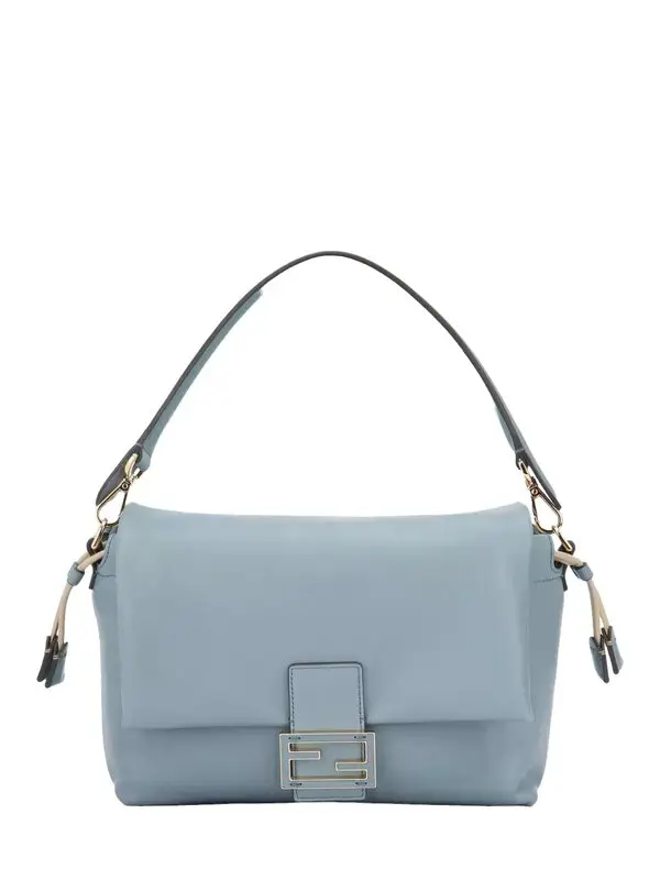 Fendi Mamma Baguette Medium Shoulder Bag - Blue