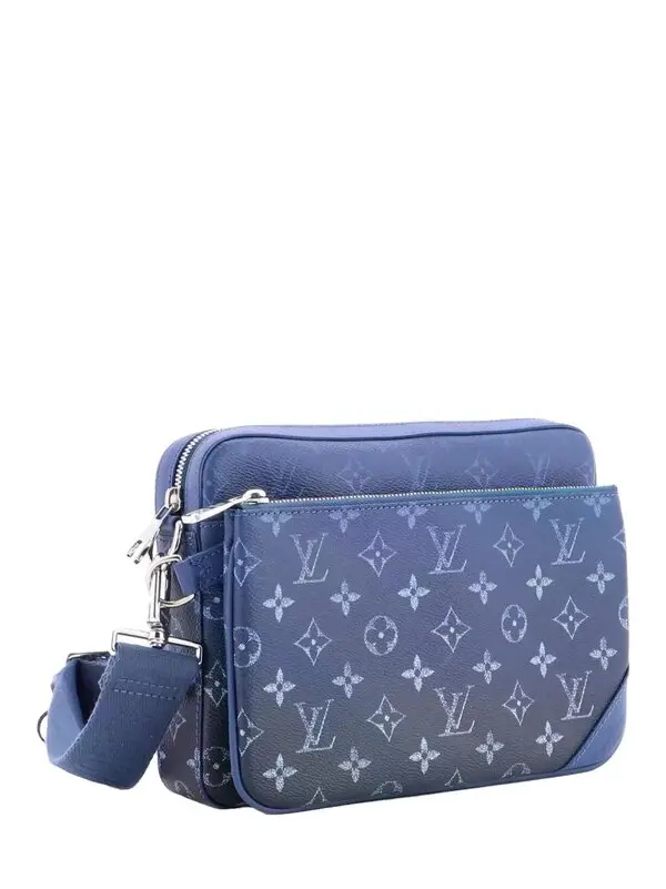 LOUIS VUITTON Trio Messenger Bag Monogram Gradient - Blue