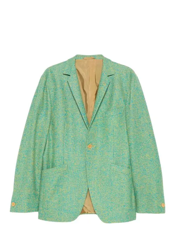 ROMEO GIGLI 1990s Single-breasted Blazer - Blue