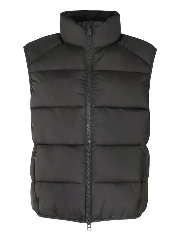 SAVE THE DUCK Arlen Padded Zip Waistcoat - Black