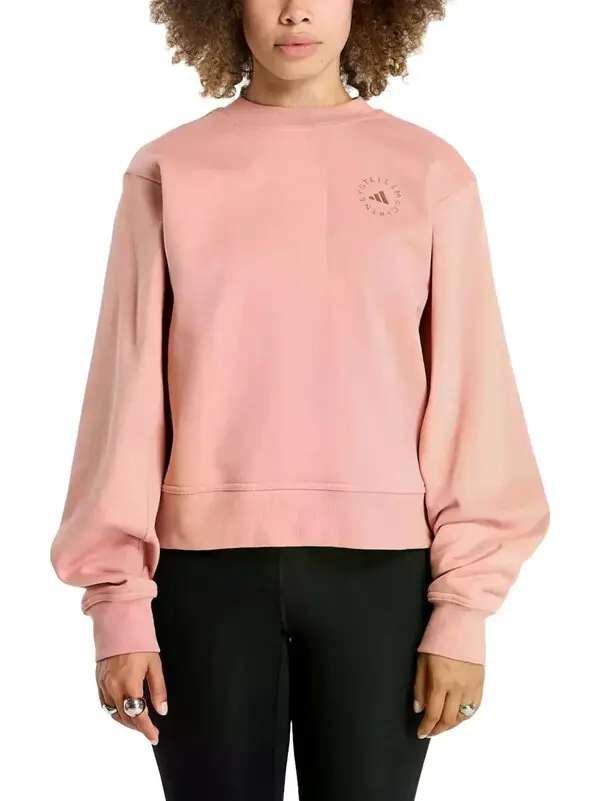 Adidas By Stella McCartney Logo-detail Sweatshirt - Pink