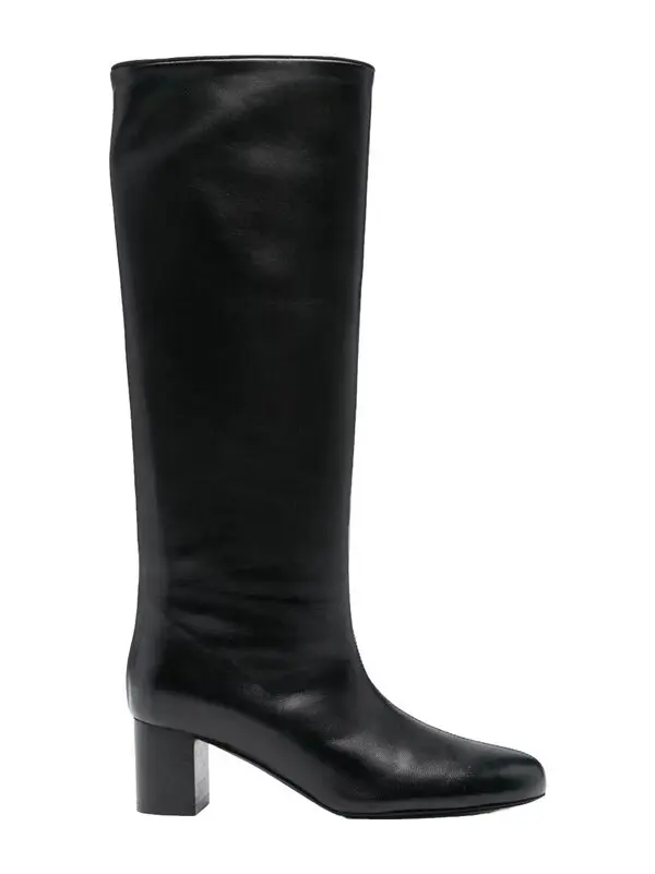 TOTEME Downtown Nappa Knee-high Boots - Black