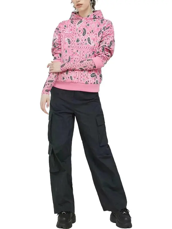 Hugo Paisley Long-sleeve Top - Pink