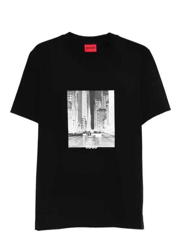 Hugo Graphic T-shirt - Black